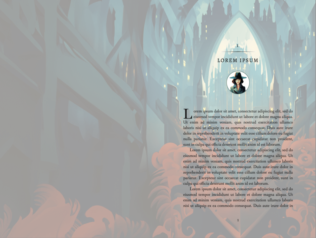 The City Wept Chapter Background Image - Artistic Bindings