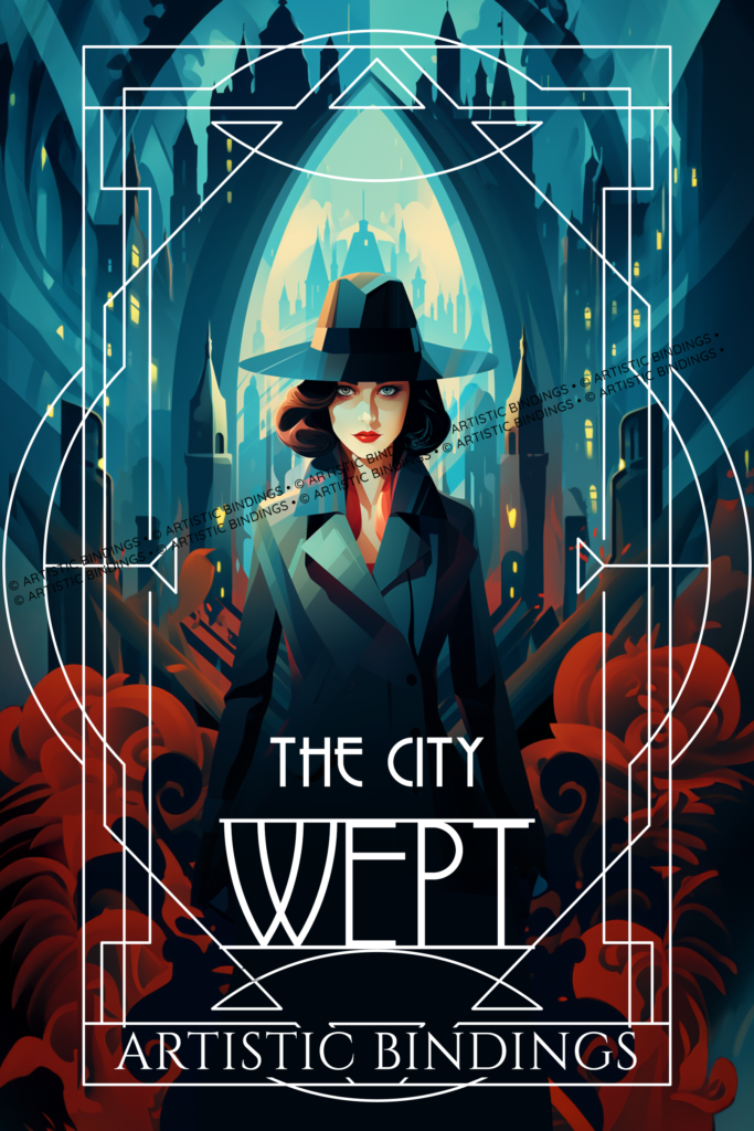 The City Wept Illustrated Book Cover - Artistic Bindings