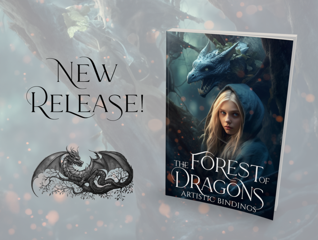 The Forest of Dragons Illustrated Book Cover - Artistic Bindings
